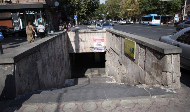 «Փակ շուկայի» դիմացի գետնացումը մոտ 3 ամիս փակ կլինի